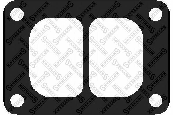 Прокладка под турбину(м) между выпуск коллектором 4 отверстия для для Omn MAN D2566/2842/2865/2866 8165019SX STELLOX