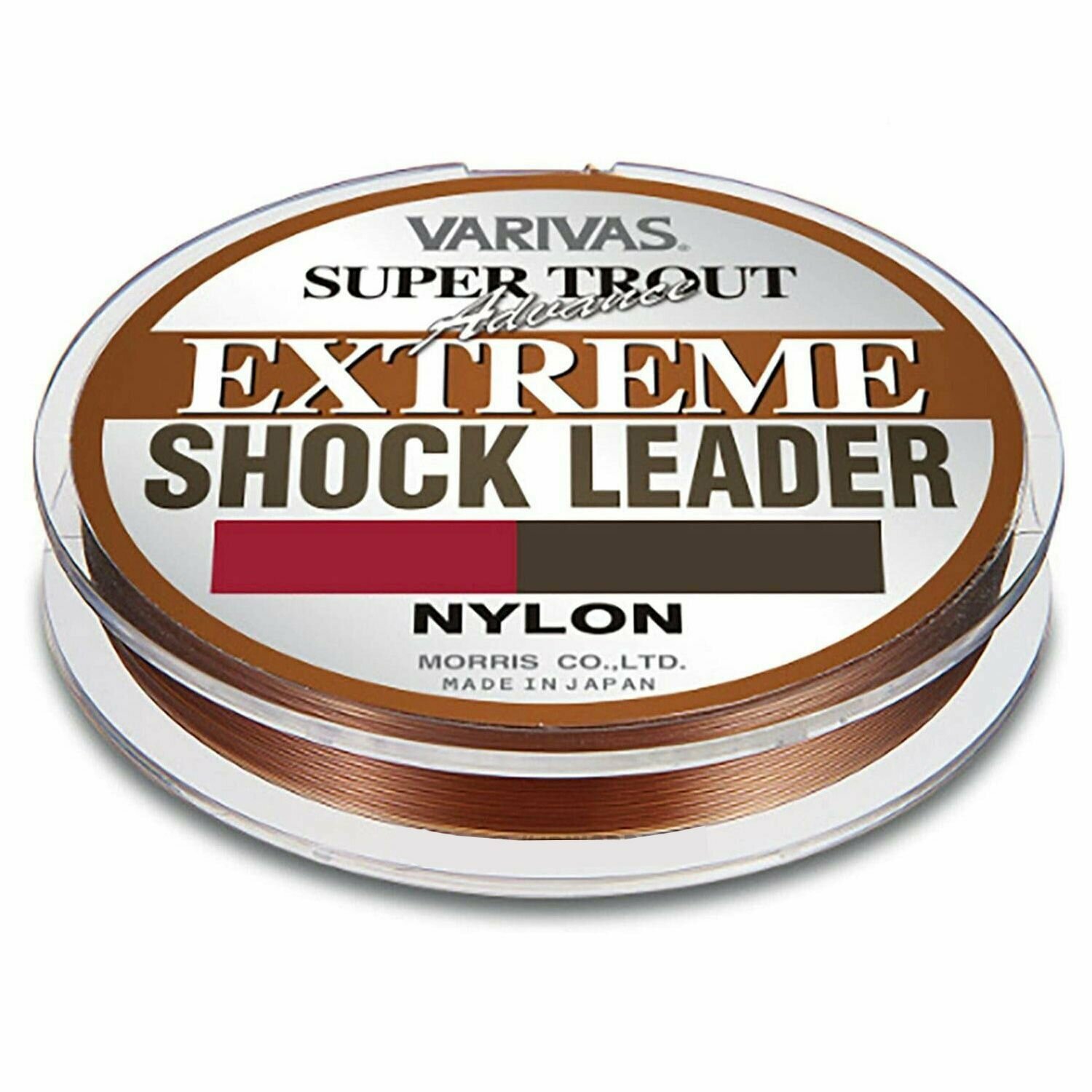 Монофильная леска VARIVAS NYLON SUPER TROUT ADVANCE EXTREME SHOCK LEADER 30m #7 25lb 0.435mm