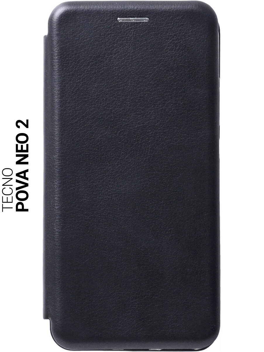 Чехол-книжка на Tecno Pova Neo 2 / Техно Пова Нео 2 черный
