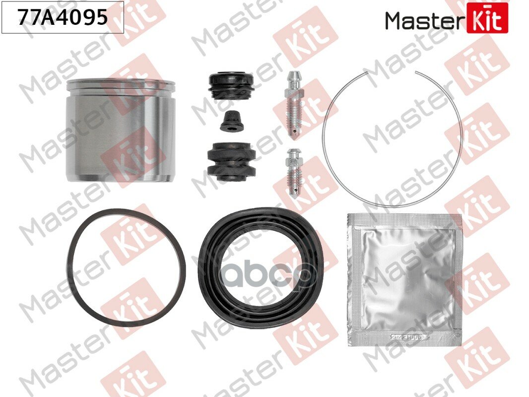 Ремкомплект тормозного суппорта+поршень MasterKit арт. 77A4095