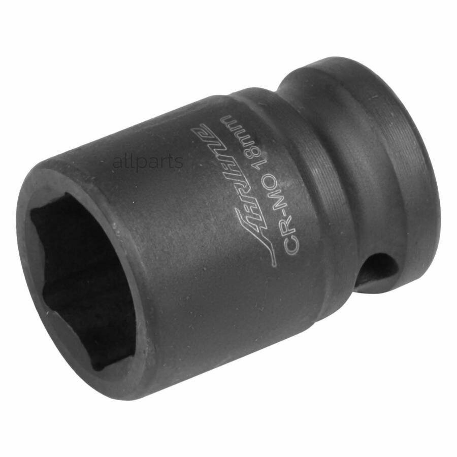 AIRLINE AT-IS12-11 Головка ударная торцевая 1/2" DR шестигранная 18мм