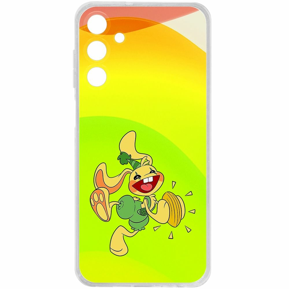 Чехол-накладка Krutoff Clear Case Хаги Ваги - Крольчонок Бонзо для Samsung Galaxy A15