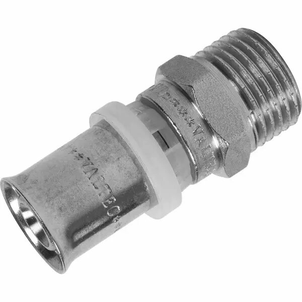 Муфта комбинированная Valtec 1/2"x16 мм НР латунь VTM.201. N.001604