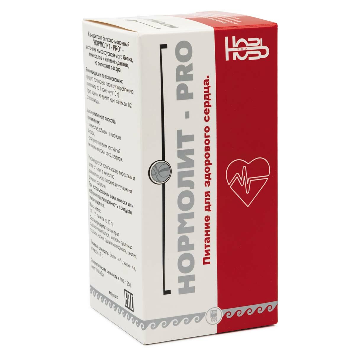 Концентрат белково-молочный Нормолит-PRO, 150 г