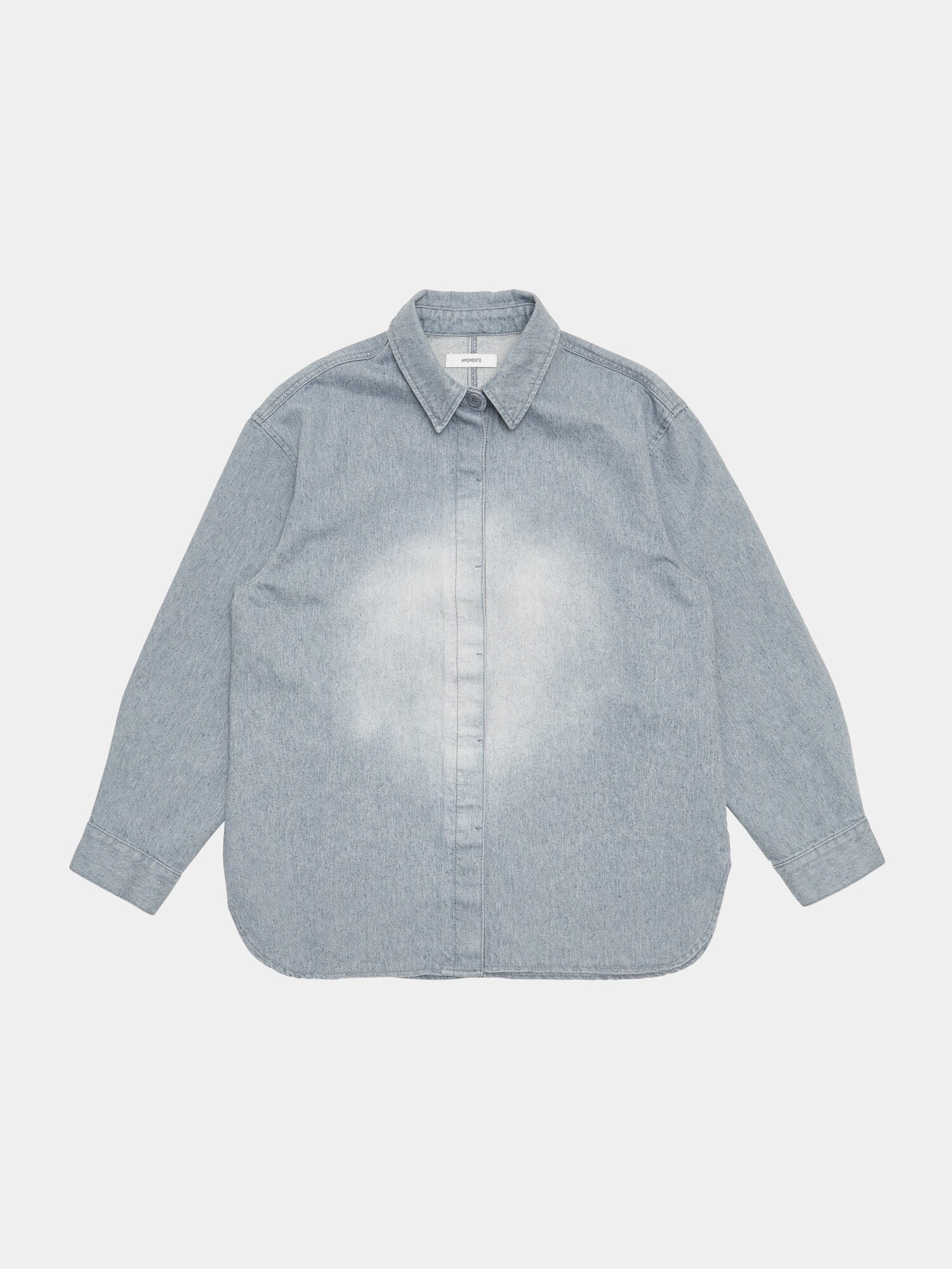 Рубашка Oversized Denim Shirt Mid Blue