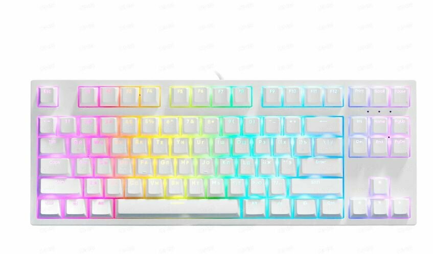 Клавиатура проводная Dark Project KD87A Gateron Teal Cap DP-KD-87A ...