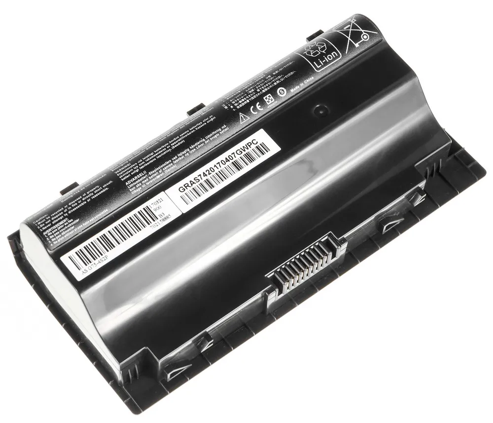 Аккумулятор для Asus A42-G75, G75VW, G75VX, G75V, A42-G75. Напряжение 14.8V, Емкость 5200 mAh
