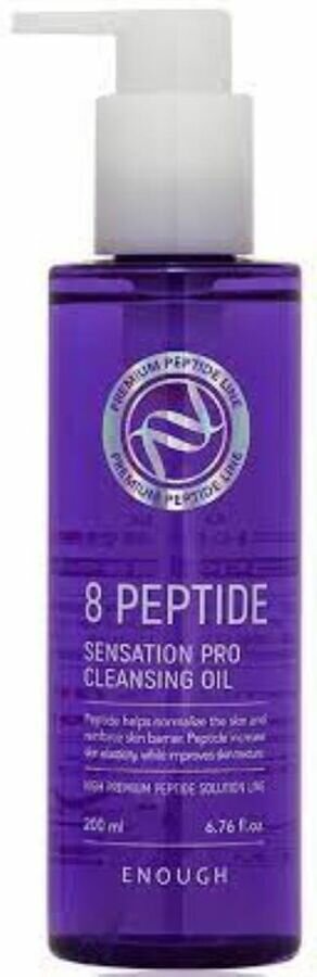 Гидрофильное масло для умывания на основе 8 пептидов Enough 8 Peptied Sensation Pro Cleansing Oil (200 мл)
