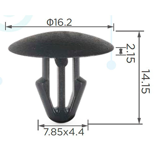 Клипса крепления (OEM: 91504TBAA01) 774932