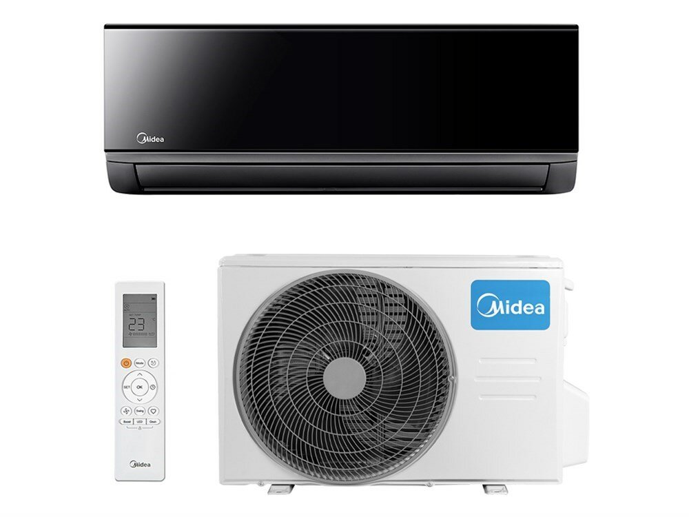 Midea Бытовой кондиционер Midea MSAG4-07HRN1-I/MSAG4-07HRN1-O Чёрный