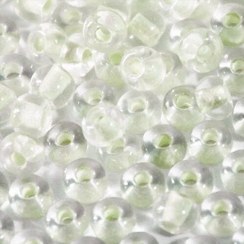 Круглый 08/0 2.9 мм 5 г 1-й сорт H234 бело-св. зеленый ( 68102 )