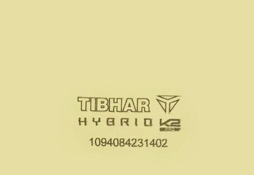 Накладка Tibhar Hybrid K2 красная для настольного тенниса