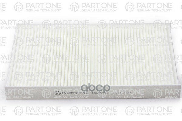 Фильтр салона AUDI 100 и Avant 88-90, A6 и Avant 94-97, 310x193x31 PART-ONE арт. 1CF062