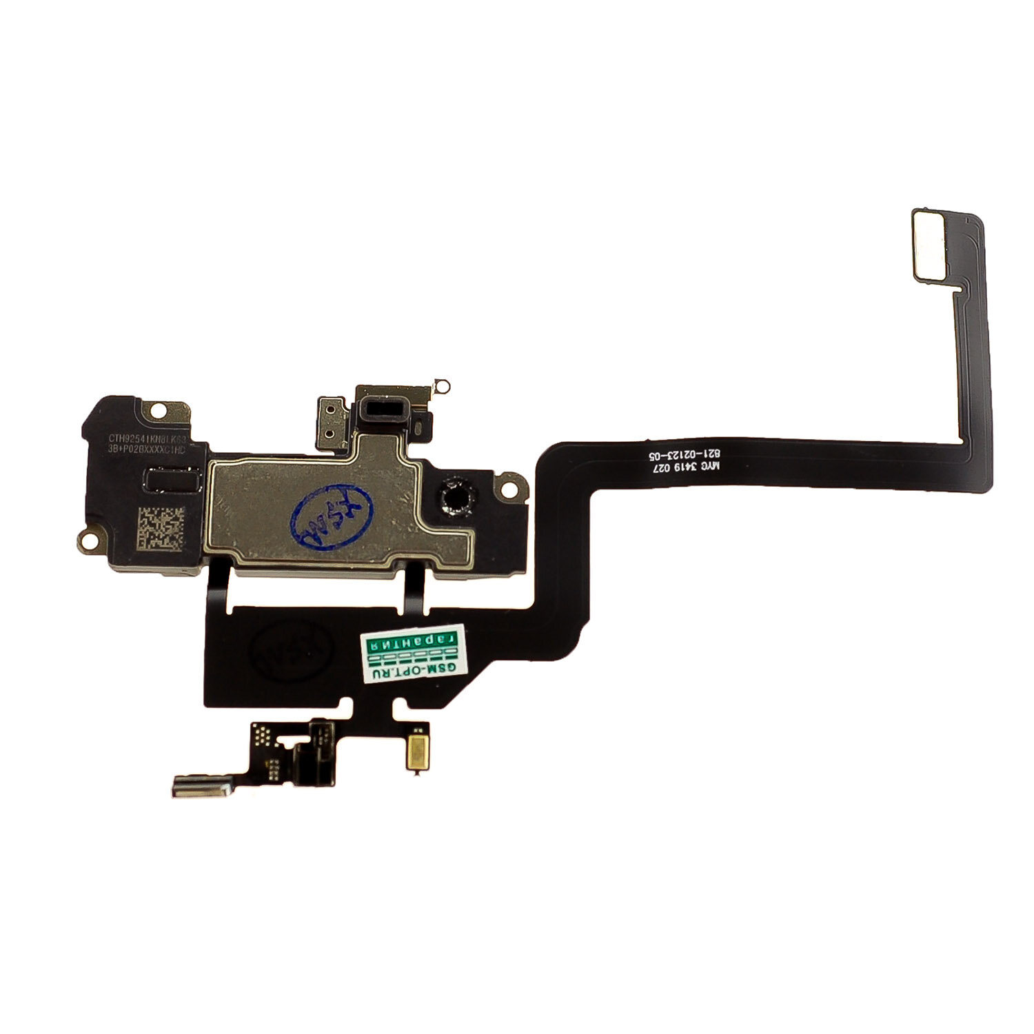 Шлейф для iPhone 11 в сборе с динамиком, микрофном и датчиком освещения, orig.c