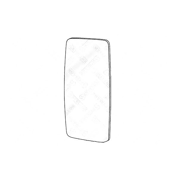 STELLOX 87-30206-SX (0008100279S1 / 001 811 34 33 / 0018113433) стекло зеркала с подогревом 380x170x15\mb atego / axor