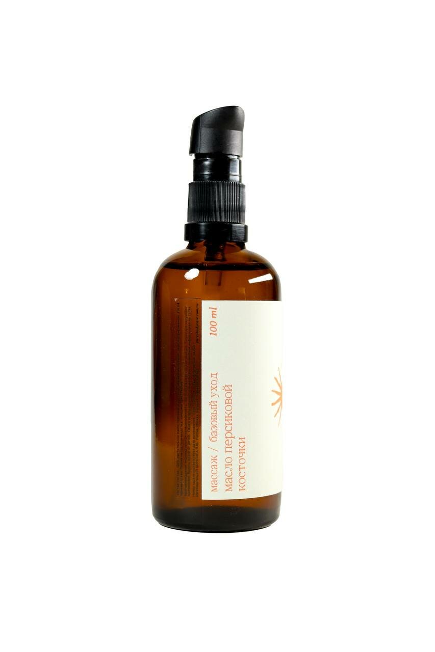 Масло Puresbodycare, "Масло Персика", гипоаллергенное, без искусственных консервантов, 100мл — фото 1