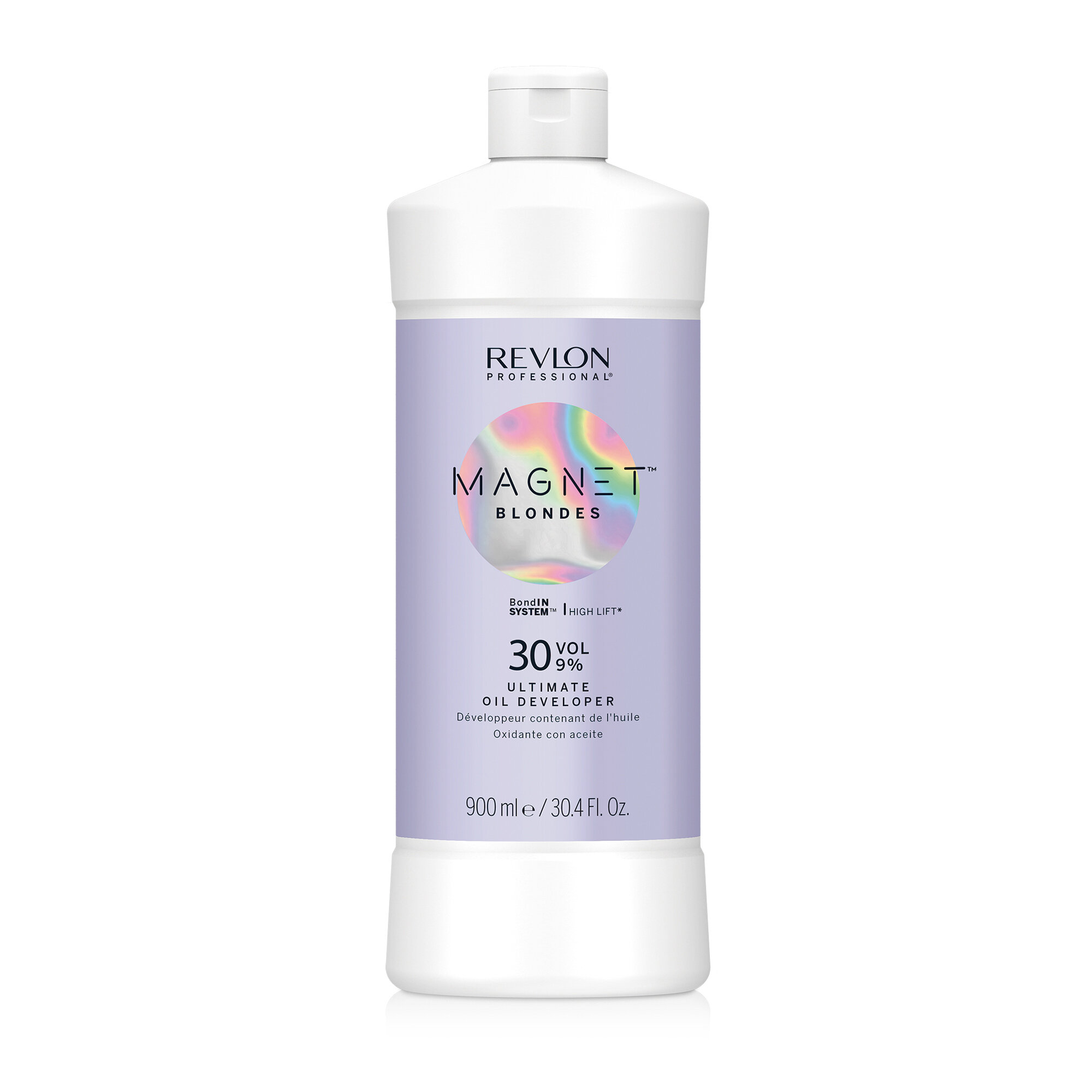Оксидант Revlon Professional Magnet Magnet™ Blondes Ultimate Oil Developers, Крем-пероксид с добавлением масла, 9% 30 vol, 900 мл