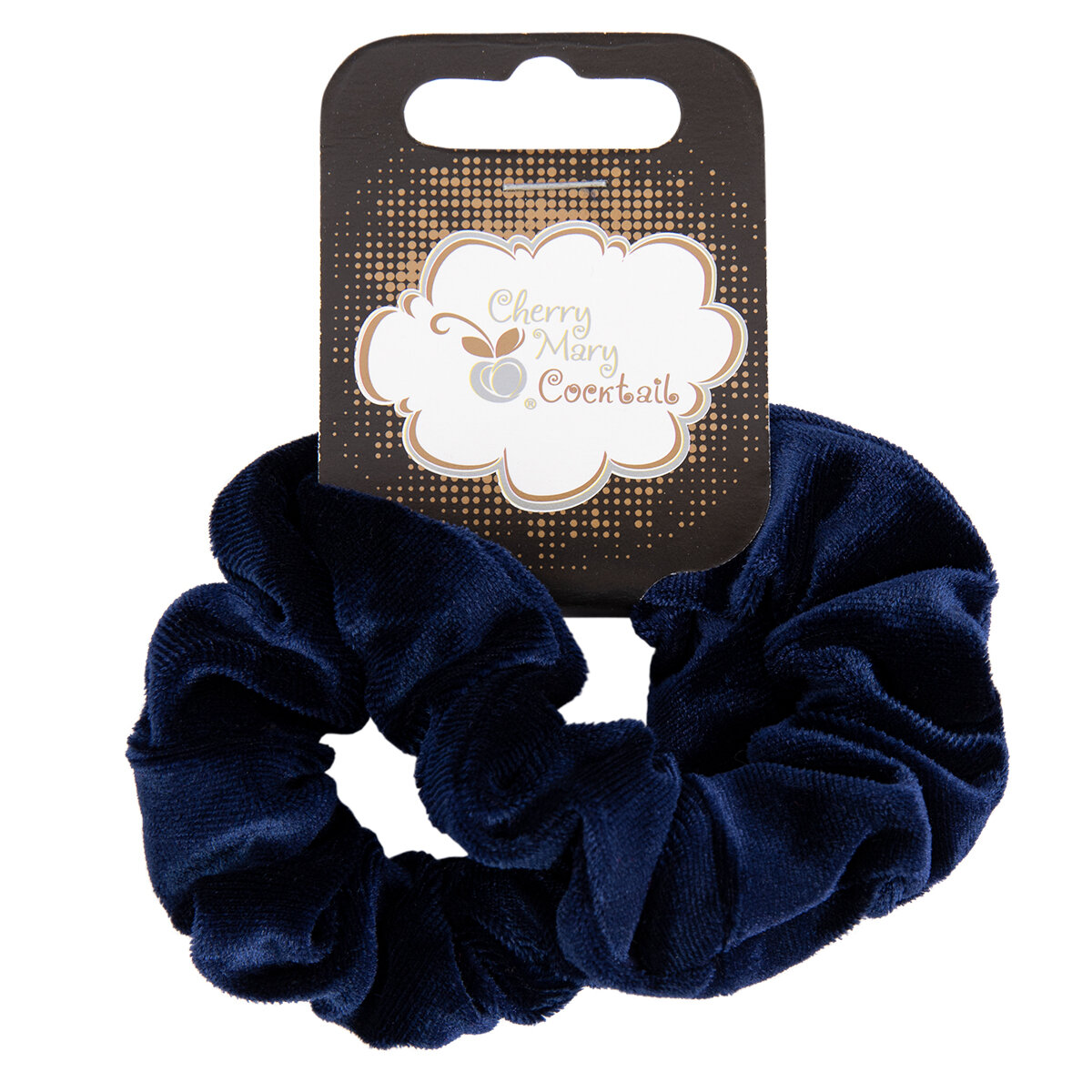 CHERRY MARY VR07034 Набор резинок для волос 2 шт №05 т. синий эластичные без металла
