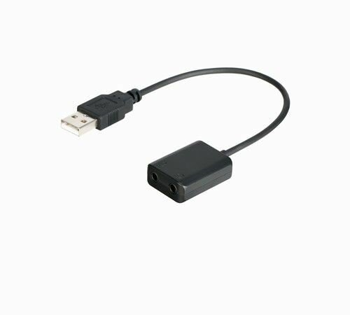 Boya BY-EA2L USB Аудио Адаптер, USB, миниджек 3,5мм для наушников/микрофона — фото 1