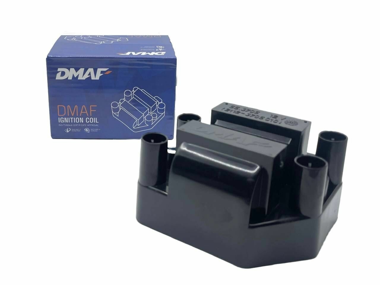 Катушка зажигания 'DMAF' ВАЗ LADA 2108-99, 2113-15, 2110-12 / 2112-3705010