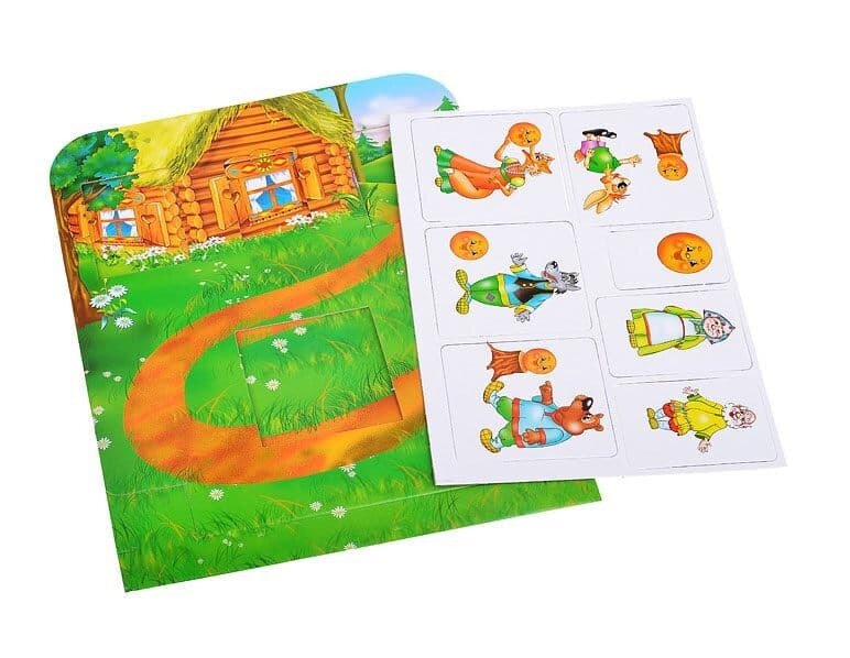 Настольная игра с кармашками "Колобок"