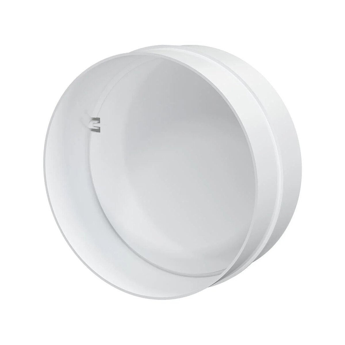 Соединитель круглых воздуховодов с обратным клапаном Era 16СКПО, пластик, d 160 мм