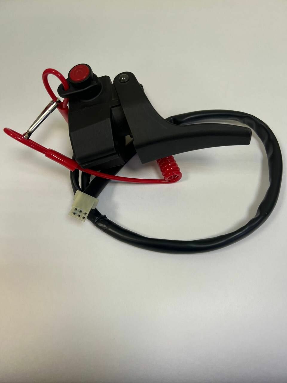 Курок газа с подогревом и чекой IRBIS