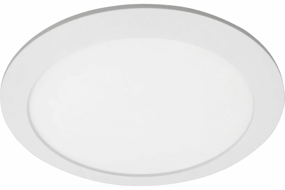 Ecola LED downlight встраив. Круглый даунлайт с драйвером 24W 220V 4200K 300x20 DRRV24ELC