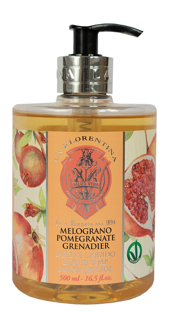 LA FLORENTINA Pomegranate Мыло для тела жидкое Гранат, 500 мл