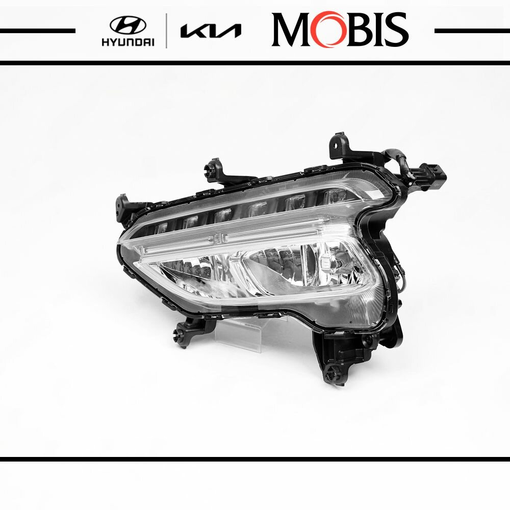 Фары противотуманные (ПТФ) - левая для Hyundai Santa Fe 2015-2018 / арт. 922012W530 / бренд MOBIS