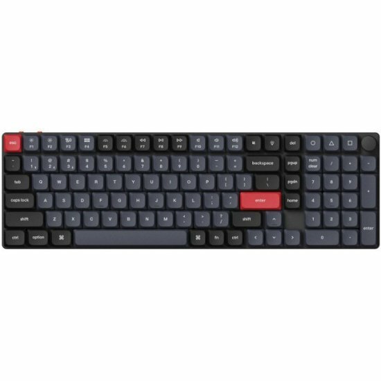 Клавиатура Keychron K17 Pro беспроводная Gateron low profile Blue Switch (K17P-H2)