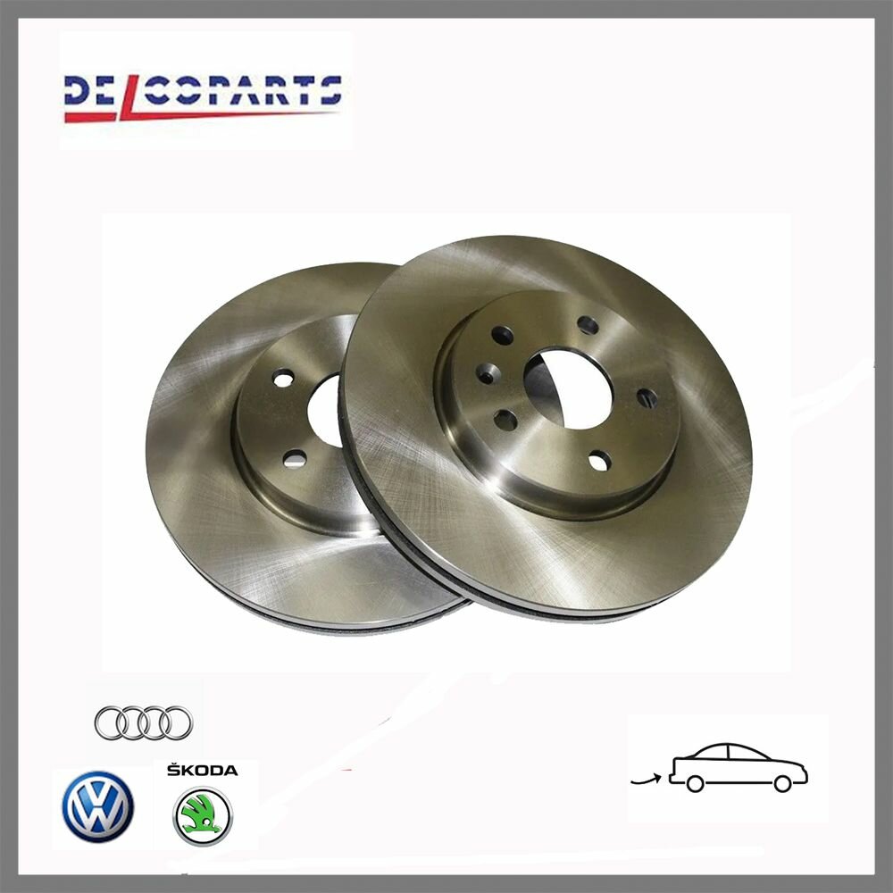 Диск тормозной задний DelcoParts 19374505 Volkswagen JETTA, Skoda OCTAVIA, YETI
