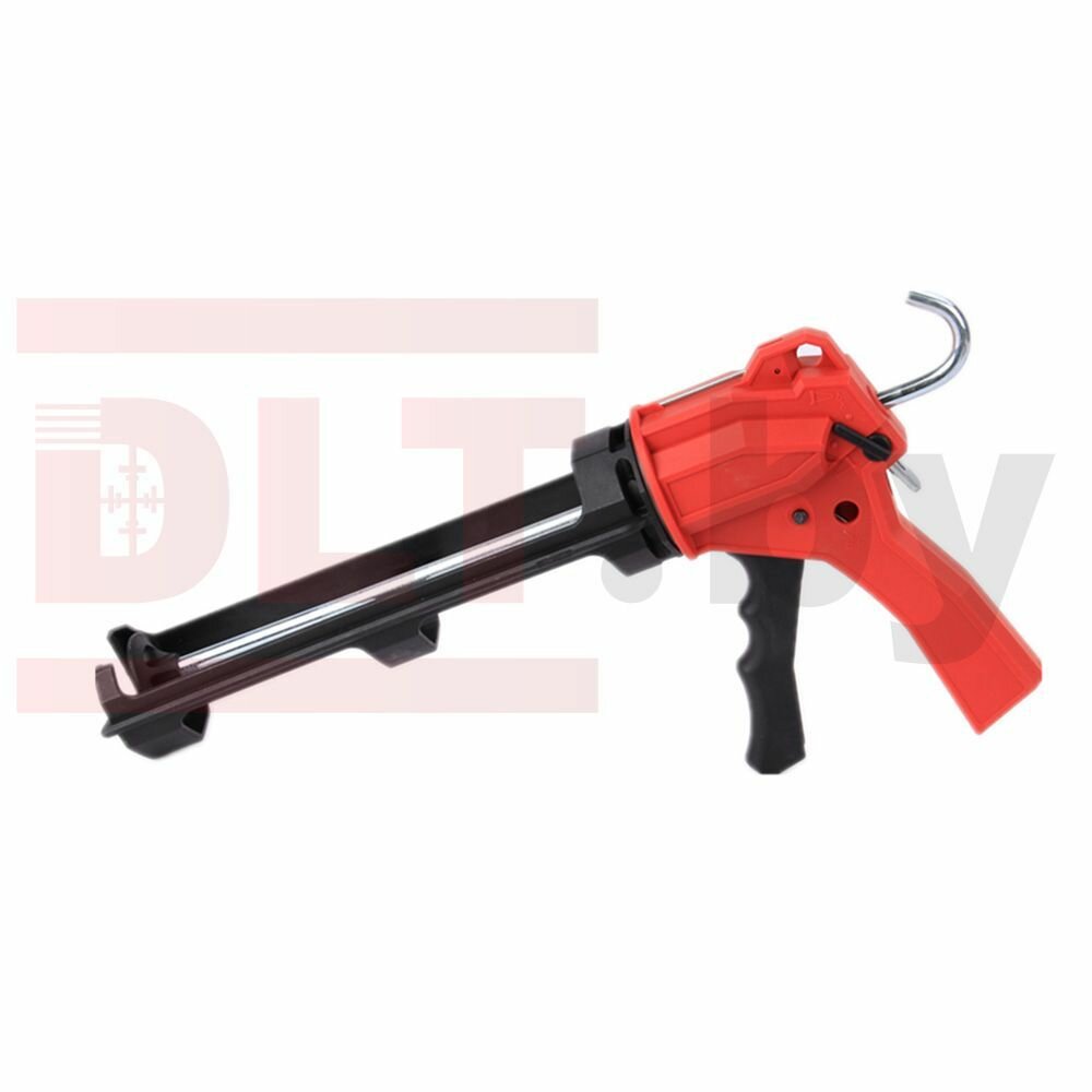 Пистолет для герметиков DLT 63500, нержавеющая сталь, с защитой от капель