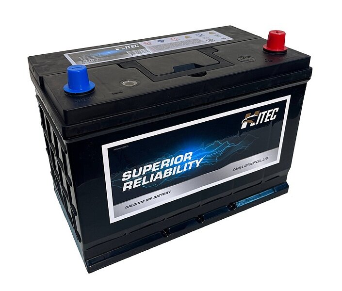 Аккумулятор автомобильный HITEC 125D31L 90Ah 820A оп 306x175x225