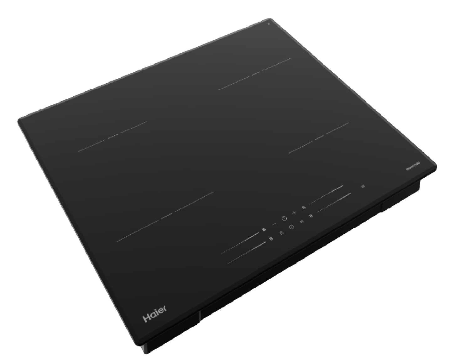 Варочная панель Haier HHX-Y64SVVB, индукционная, стеклокерамика, функция Booster, 4 конфорки — фото 1