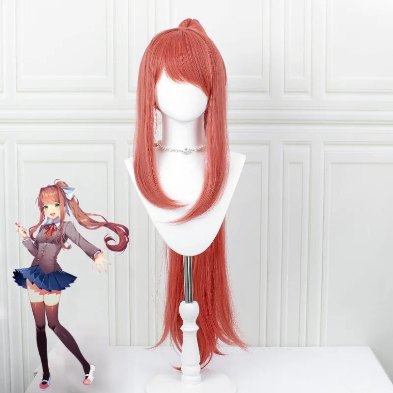 Косплей костюм Sayori Yuri Natsuki из игры Doki Doki Literature Club XXL, Wig