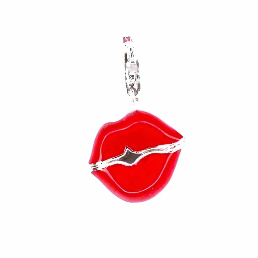 Подвеска на браслет, серебро, 925 проба, родирование