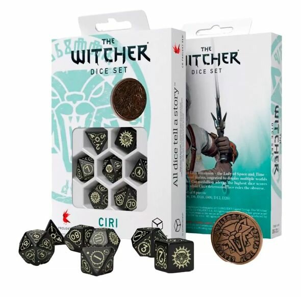 Набор Кубиков The Witcher. Ciri. The Zireael