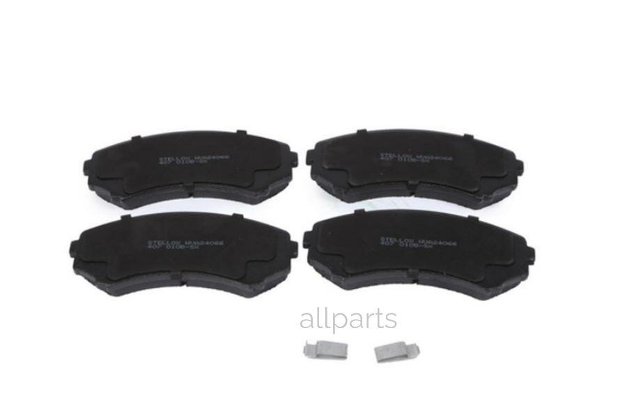 STELLOX 407010BSX колодки дисковые передние! с антискрип. пластинами\Isuzu Rodeo 98>