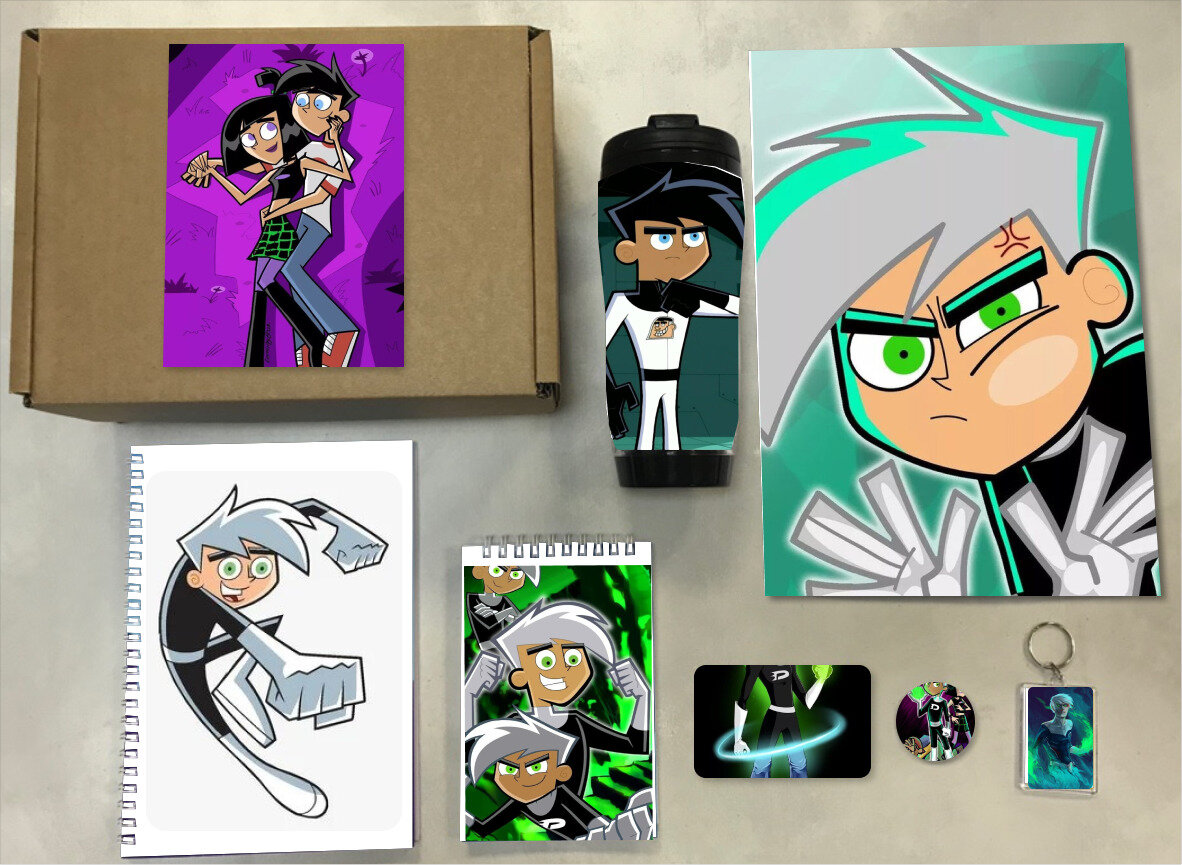 Бокс GOODbrelok принт "Дэнни-призрак, Danny Phantom" - DP0005