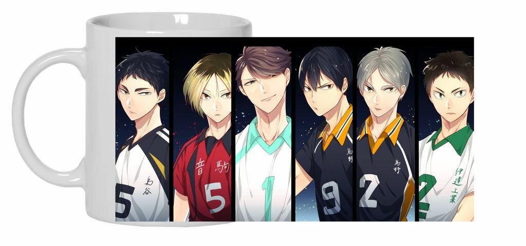 Кружка-хамелеон волейбол, HAIKYUU! №1