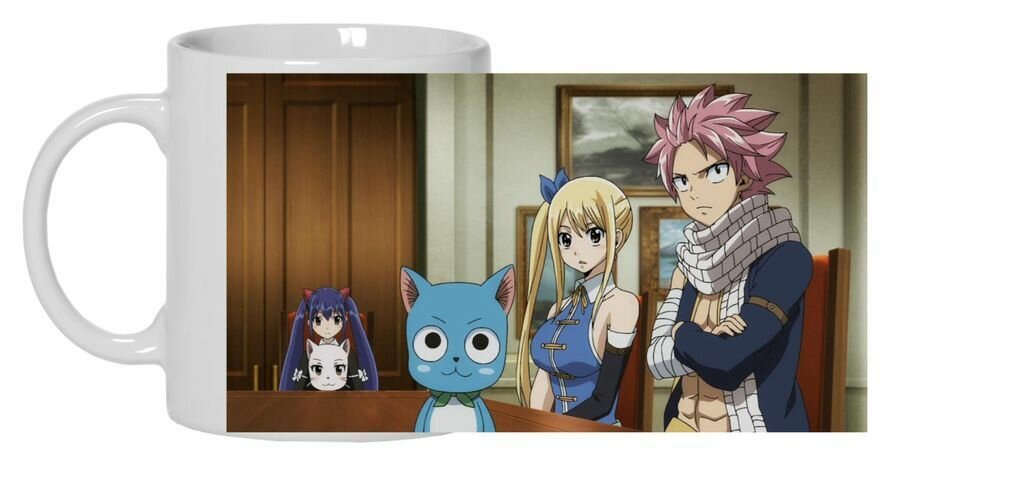Кружка-хамелеон Хвост Феи, Fairy Tail №4
