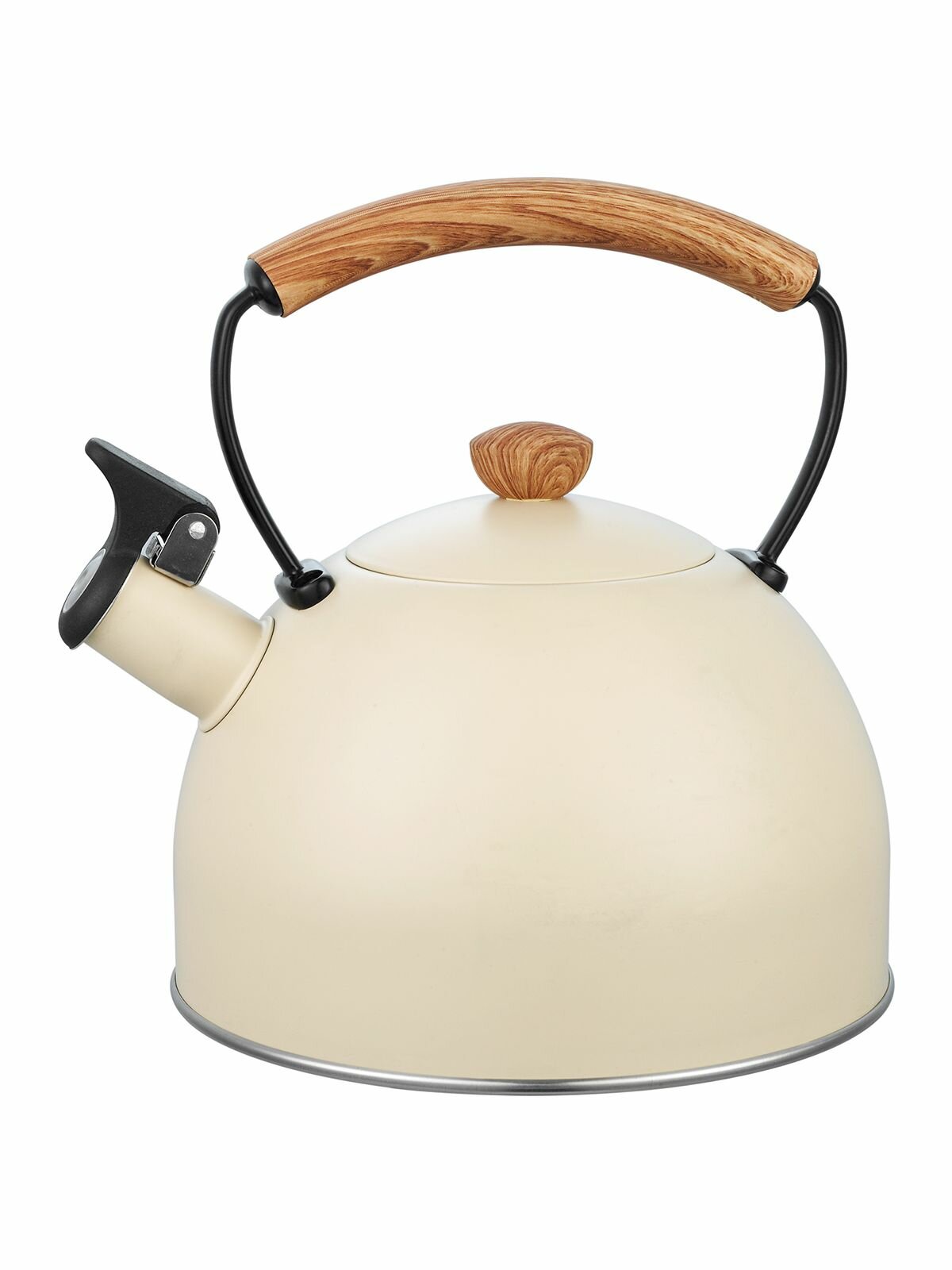 Чайник для плиты со свистком Appetite из нержавеющей стали, 2,8 л