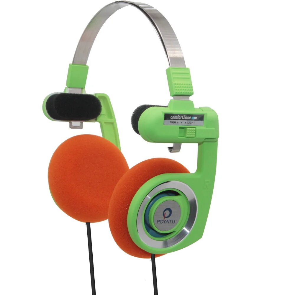 Наушники Poyatu P1 Wired, зеленые