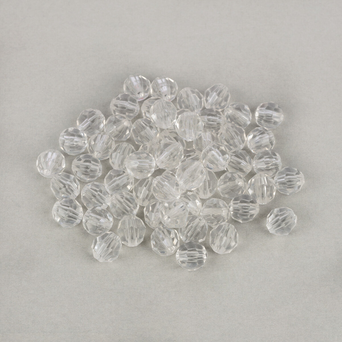 Бусина Zlatka акрил ABR-1-NS20, диаметром 10 мм, вес 25 г, декоративная вставка для украшений цвет 198 черный