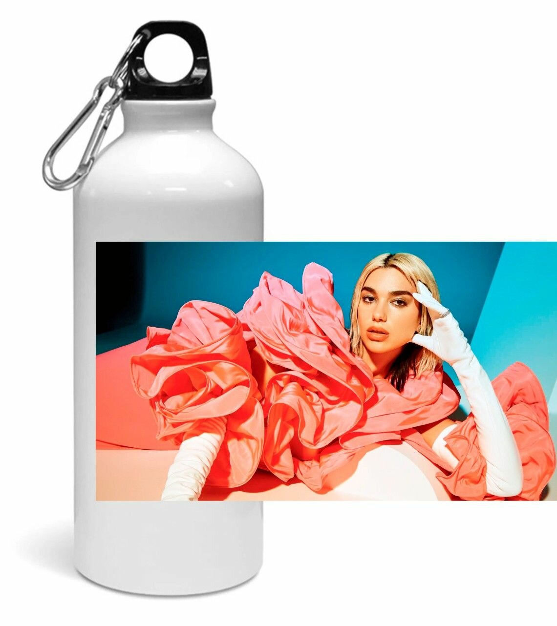 Спортивная бутылка AnimaShop Дуа Липа, Dua Lipa - 0007