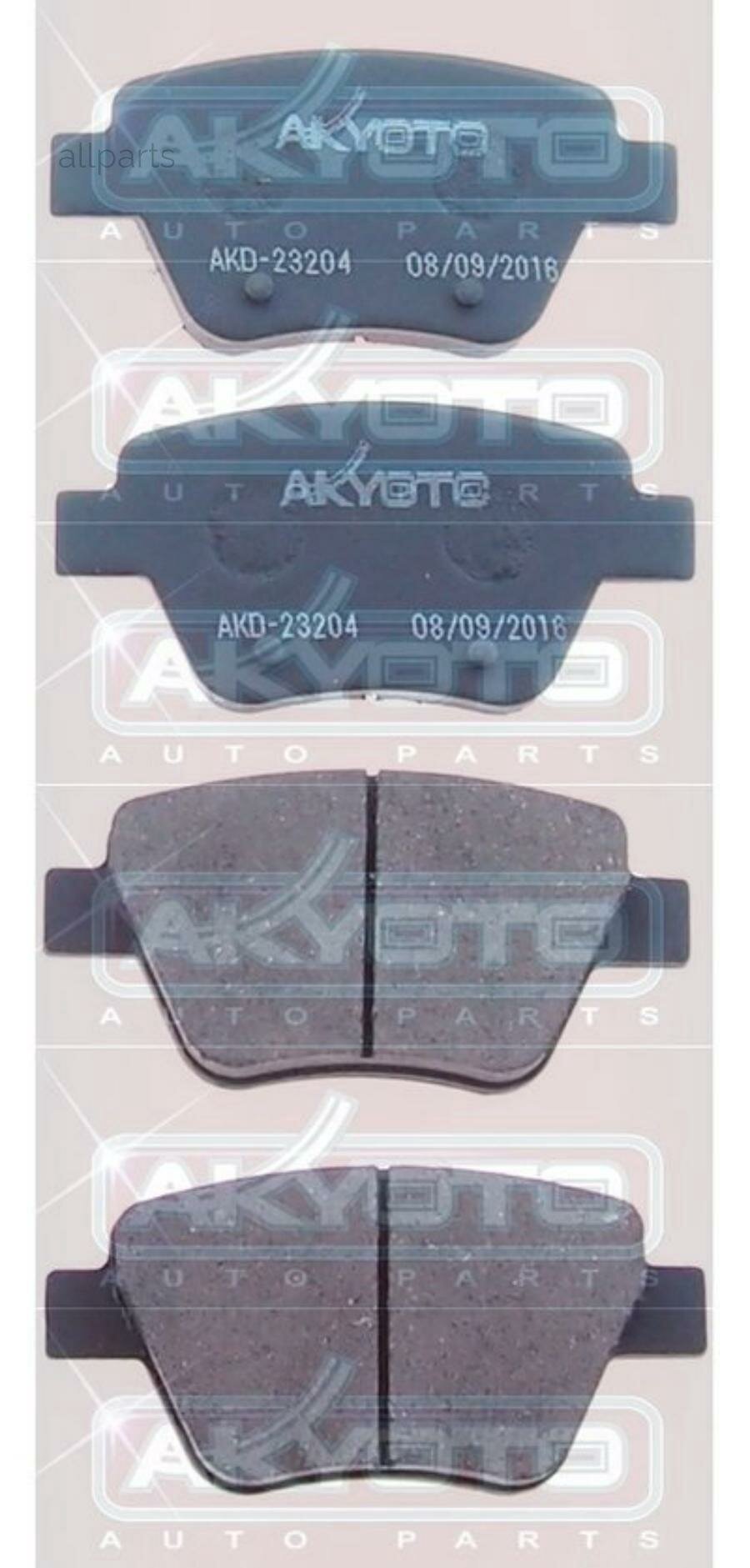 AKYOTO AKD23204 колодки тормозные