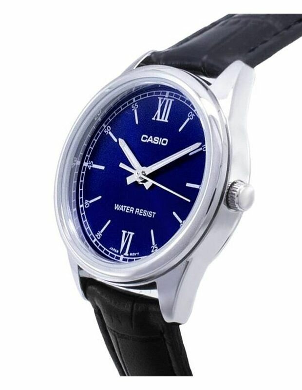 Наручные часы CASIO Collection, черный/синий/серебристый — фото 1