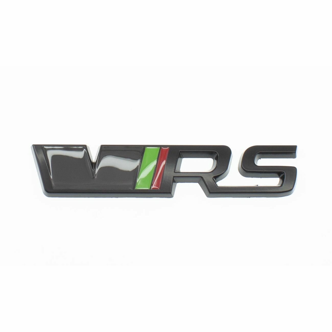Шильдик на багажник VRS черный мат 1 шт