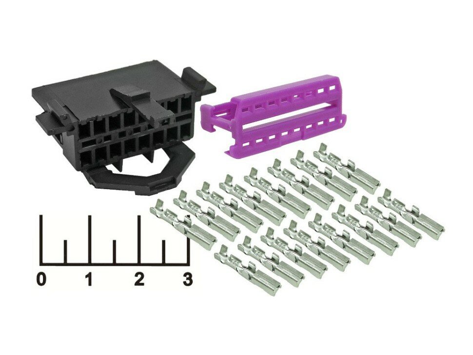 Разъем гнездо для диагностической колодки OBD2 VW